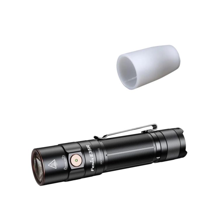 FENIX E35R FLASHLIGHT + AOD-S V2.0 DIFFUSER KIT